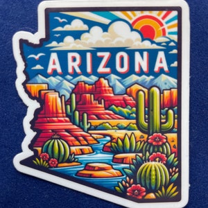 Arizona | Arizona Travel | Travel Decal | Waterproof Sticker | Arizona ...