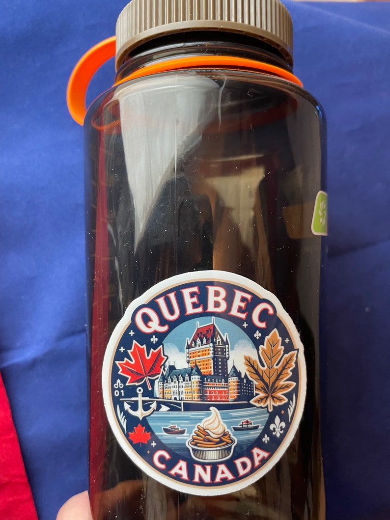 Quebec, Stickers, Travel Journal, Weatherproof Sticker, Boarding Pass ...