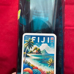 Fiji, Stickers, Travel Journal, Weatherproof Sticker, Boarding Pass ...