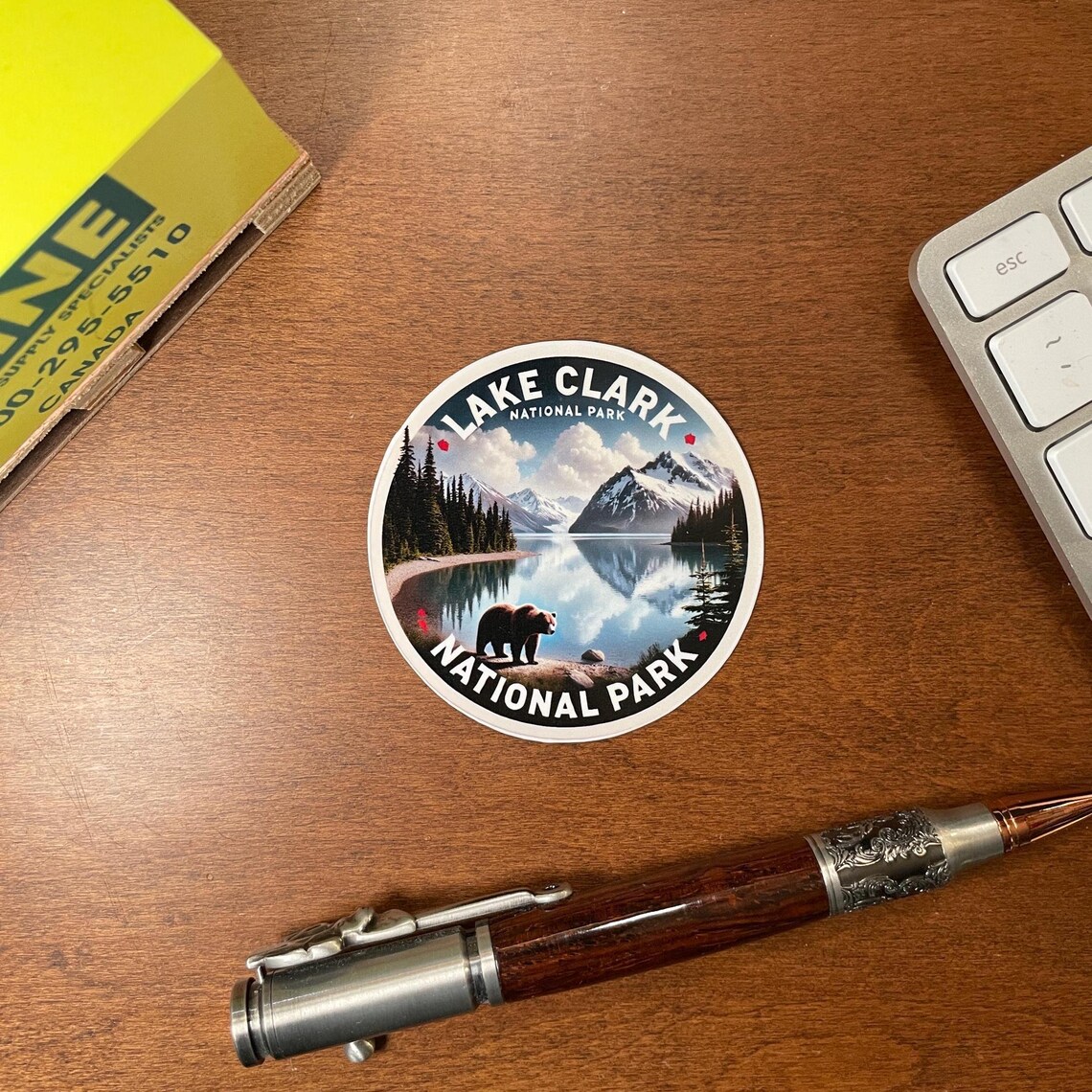 Lake Clark, National Park, Stickers, Weatherproof Sticker, Travel ...