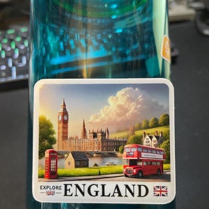 England, Stickers, Weatherproof Sticker, Travel Journal, Suitcase ...