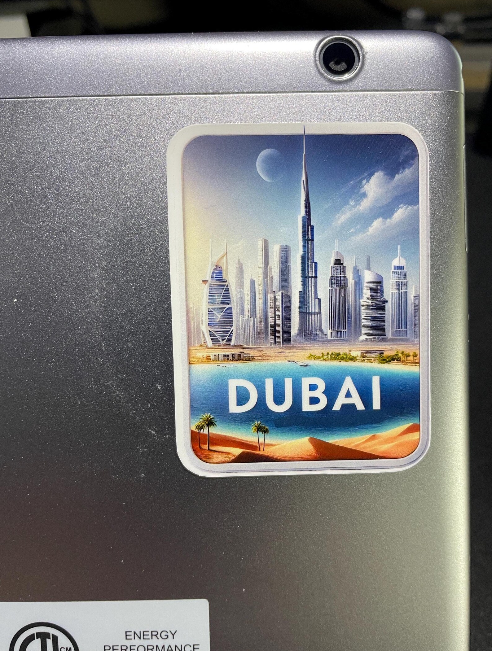 Dubai, Stickers, Weatherproof Sticker, Travel Journal, Suitcase Sticker ...