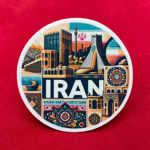Iran Sticker - Etsy