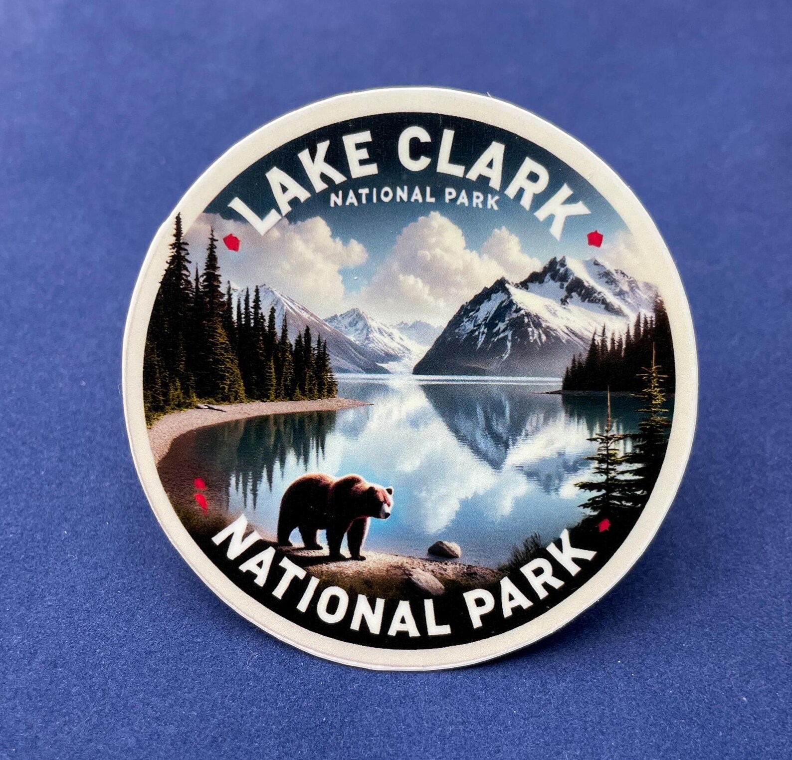 Lake Clark, National Park, Stickers, Weatherproof Sticker, Travel ...