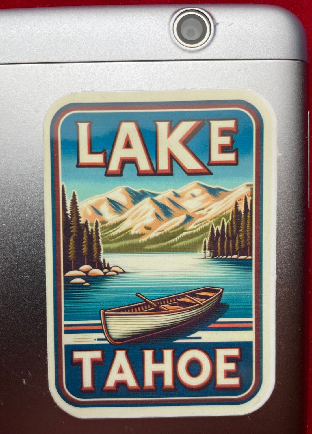 Lake Tahoe | Lake Tahoe Travel | Travel Decal | Waterproof Sticker ...