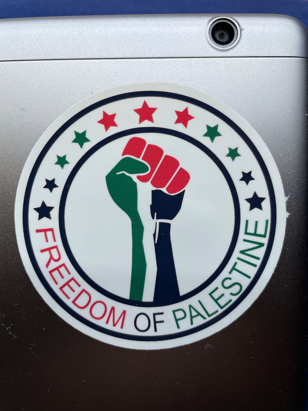 Palestine-freedom of Palestine Fist Sticker - Empowerment in Every Hue ...