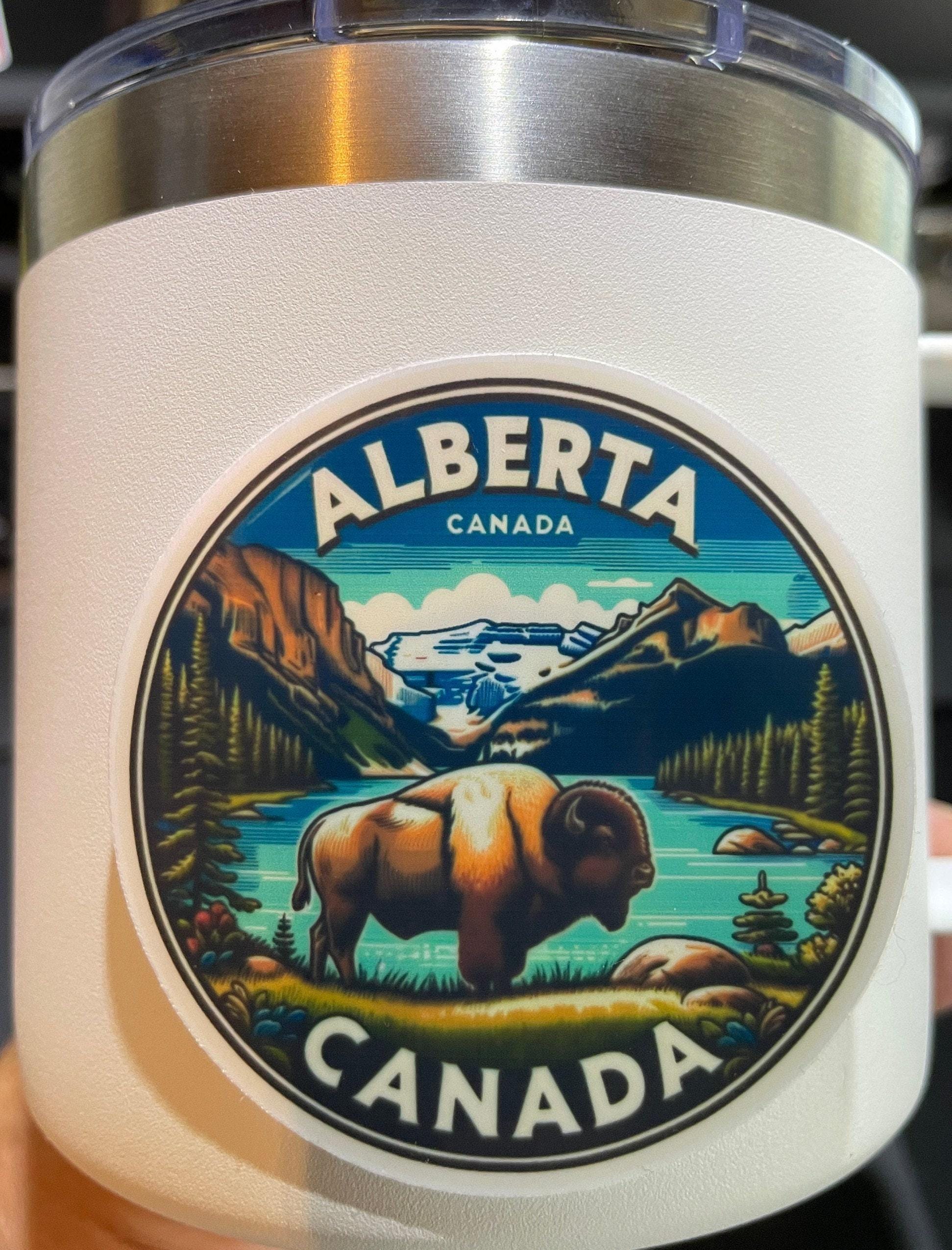 Alberta, Canada, Stickers, Weatherproof Sticker, Travel Journal ...