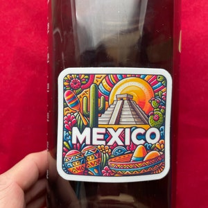 Mexico | Mexico Travel | Mexico Sticker | Waterproof Sticker | Travel ...