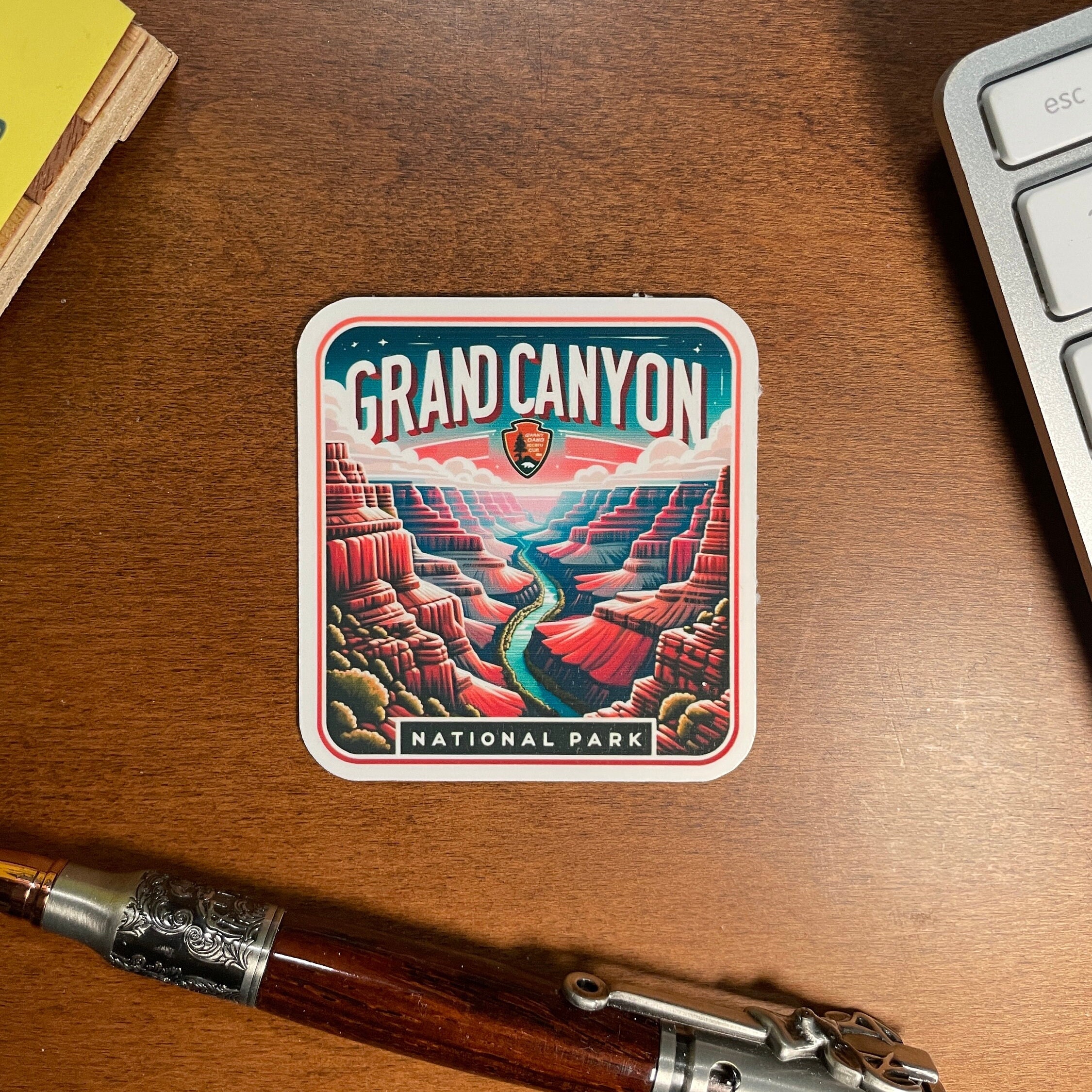 Grand Canyon, Stickers, Weatherproof Sticker, Travel Journal, Suitcase ...