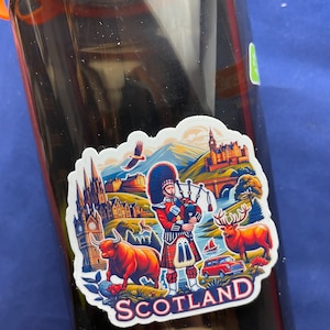 Scotland | Scotland Travel | Scotland Sticker| Waterproof Sticker ...