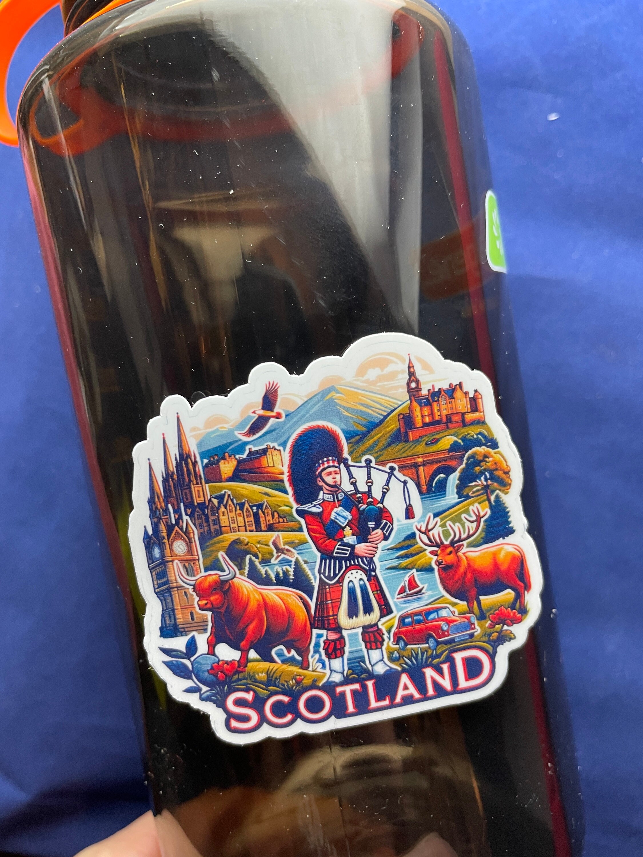 Scotland Scotland Travel Scotland Sticker Waterproof Sticker Travel ...