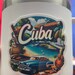 Cuba Travel Sticker // Cuban Decal for Suitcase, Laptop, Car or Water ...