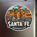 Santa Fe, New Mexico,stickers, Weatherproof Sticker, Travel Journal ...