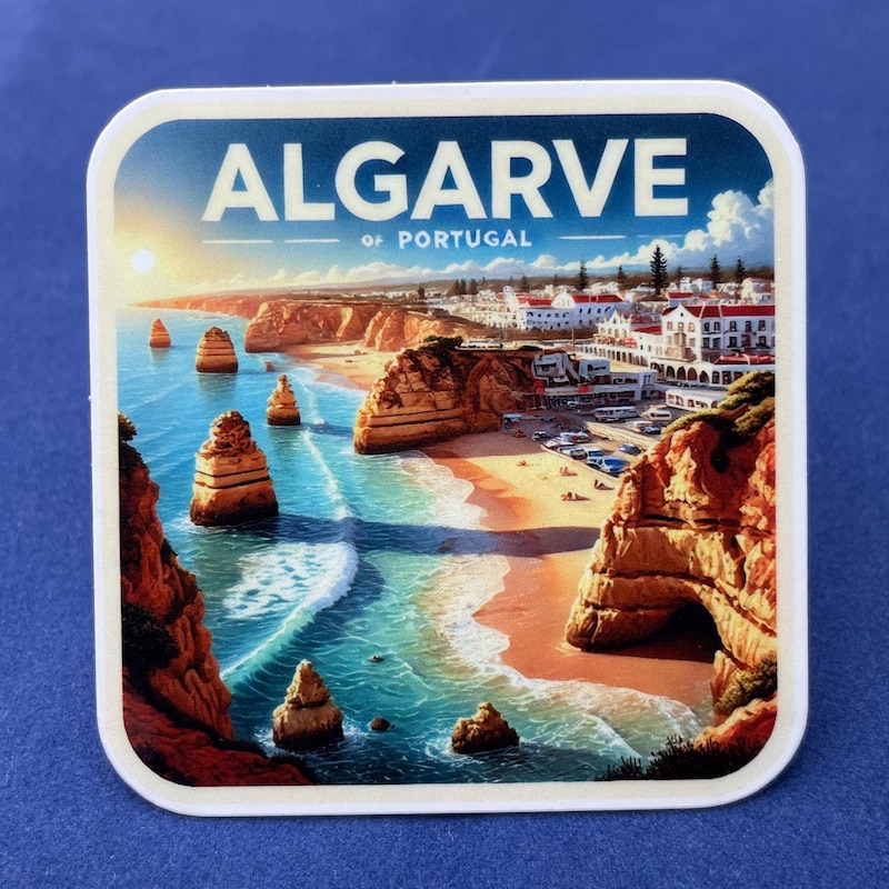 Algarve Travel Stickers - Etsy UK