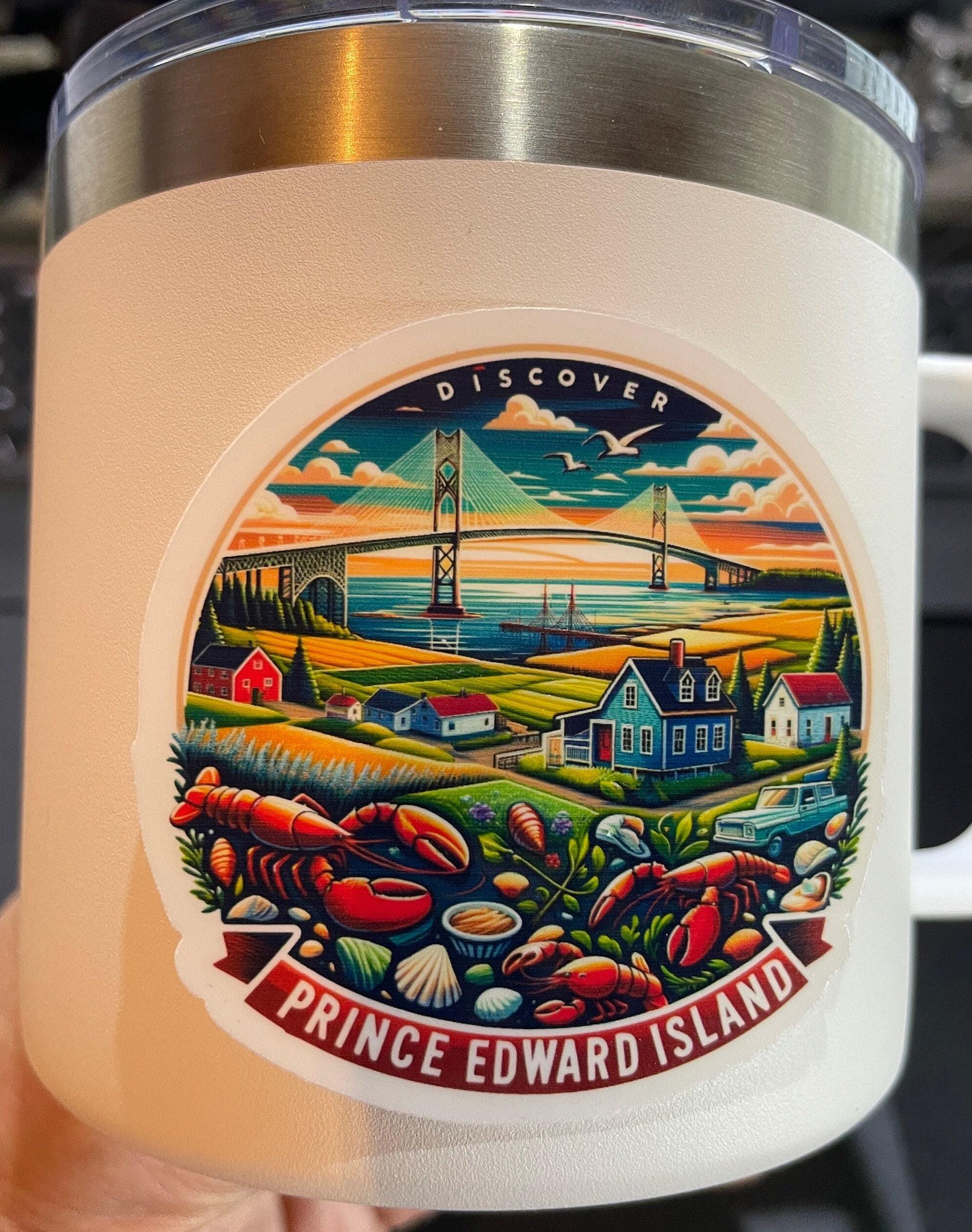 Pei,prince Edward Island, Stickers, Weatherproof Sticker, Travel ...