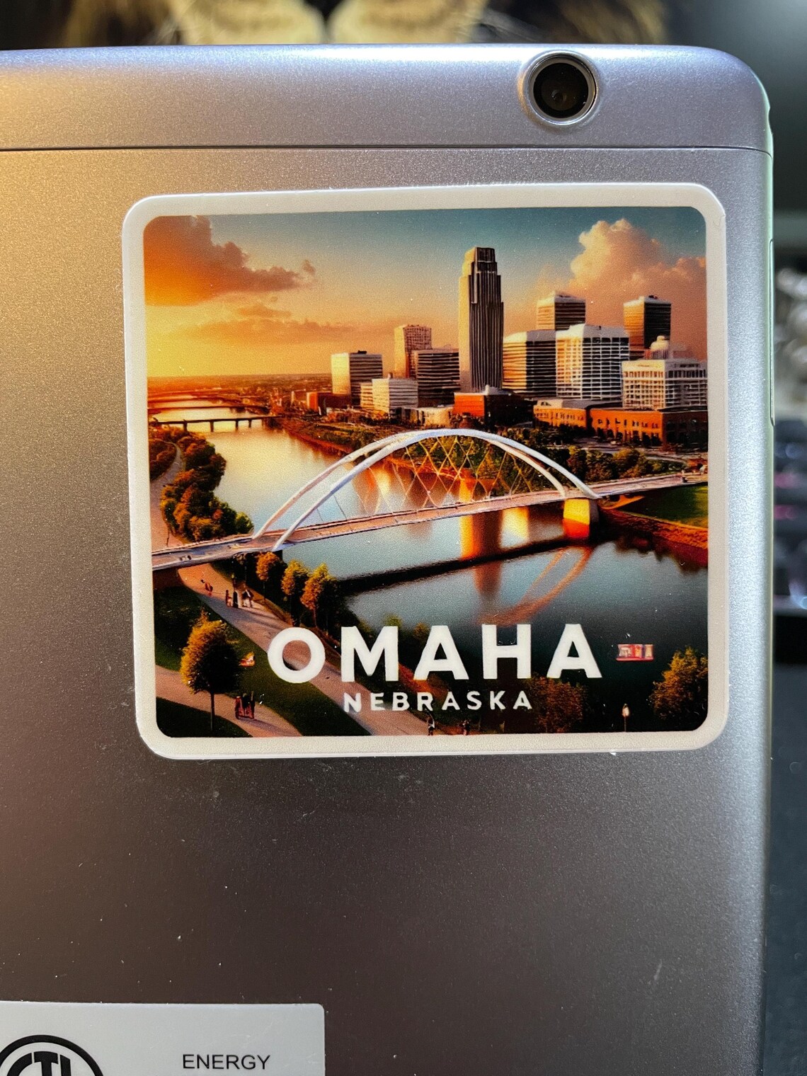 Omaha, Nebraska, Stickers, Weatherproof Sticker, Travel Journal ...