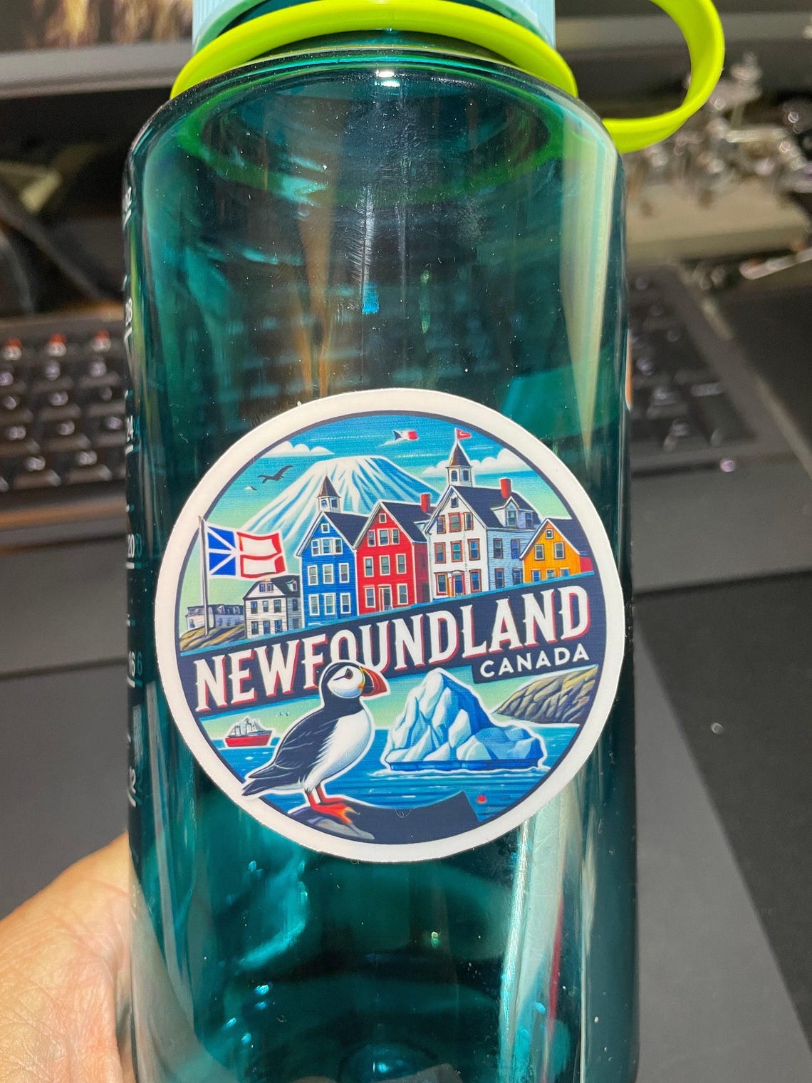 Newfoundland, Canada, Stickers, Weatherproof Sticker, Travel Journal ...