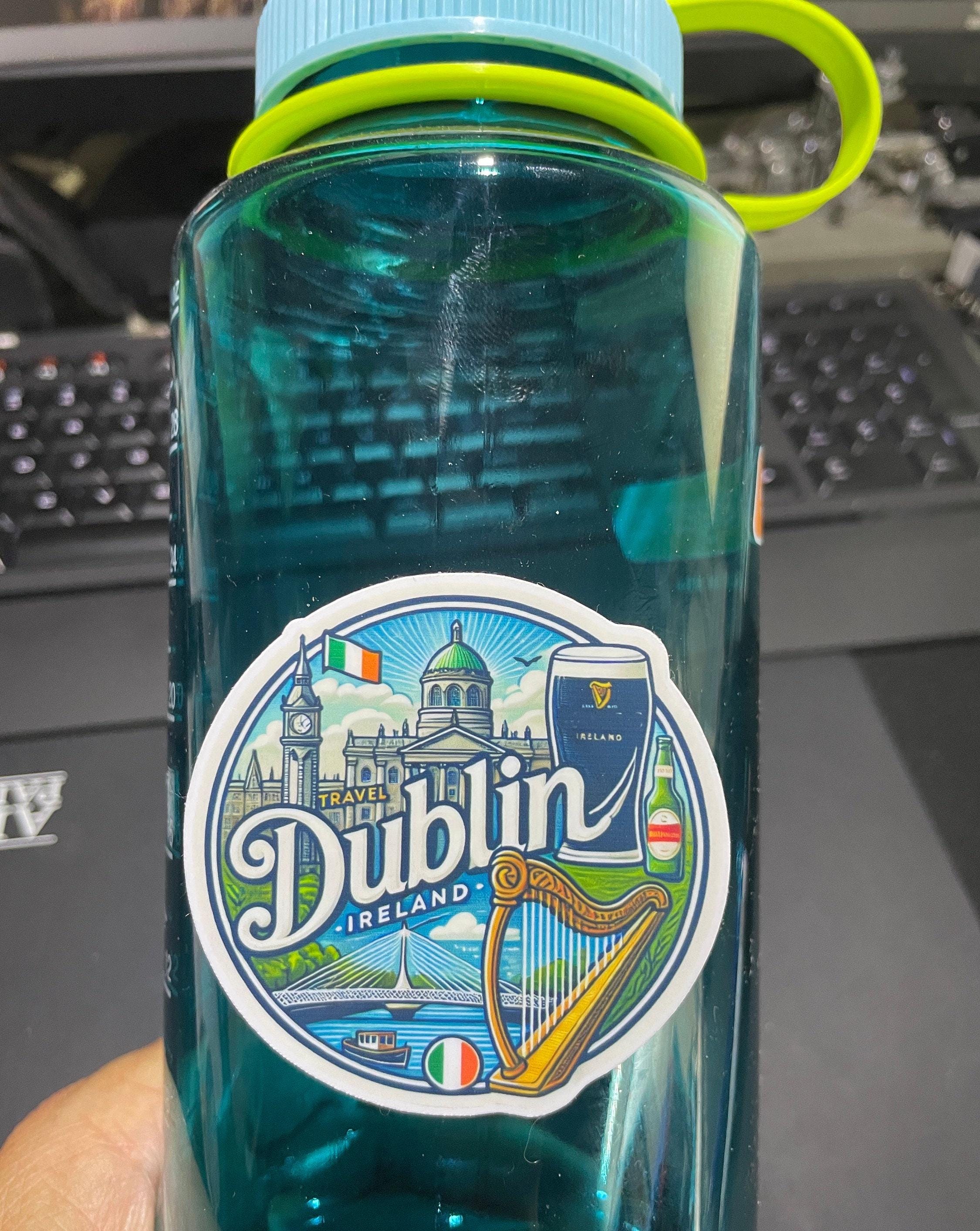 Dublin, Ireland, Stickers, Weatherproof Sticker, Travel Journal ...