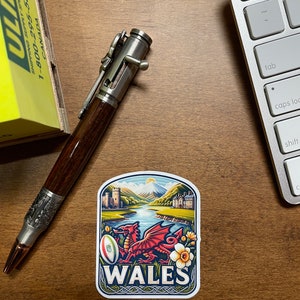 Wales | Wales Travel | Travel Decal | Waterproof Sticker | Suitcase ...