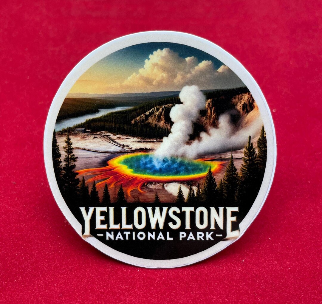 Yellowstone National Park | Yellowstone Travel | Travel Decal ...