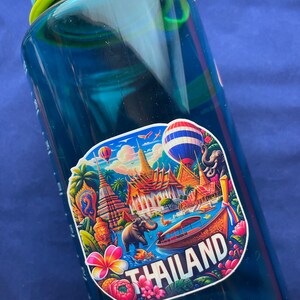 Thailand Thailand Travel Waterproof Sticker Travel Sticker Suitcase ...