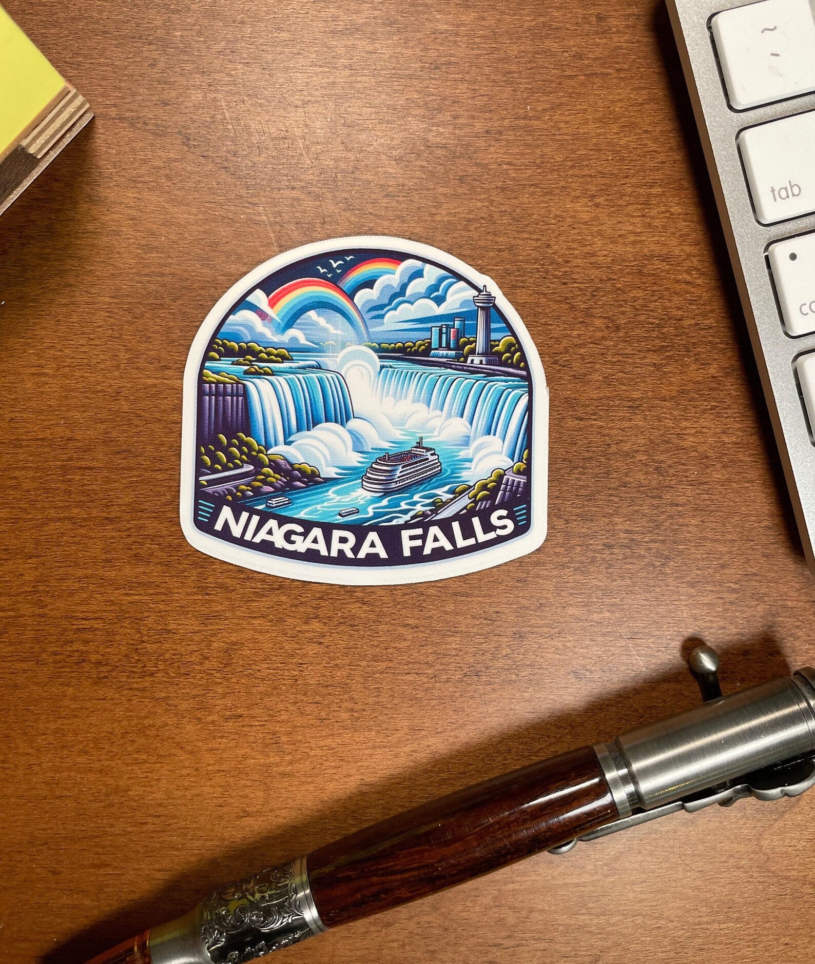 Niagara Falls | Niagara Falls Travel | | Waterproof Sticker | Vintage ...