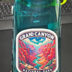 Grand Canyon, Stickers, Weatherproof Sticker, Travel Journal, Suitcase ...