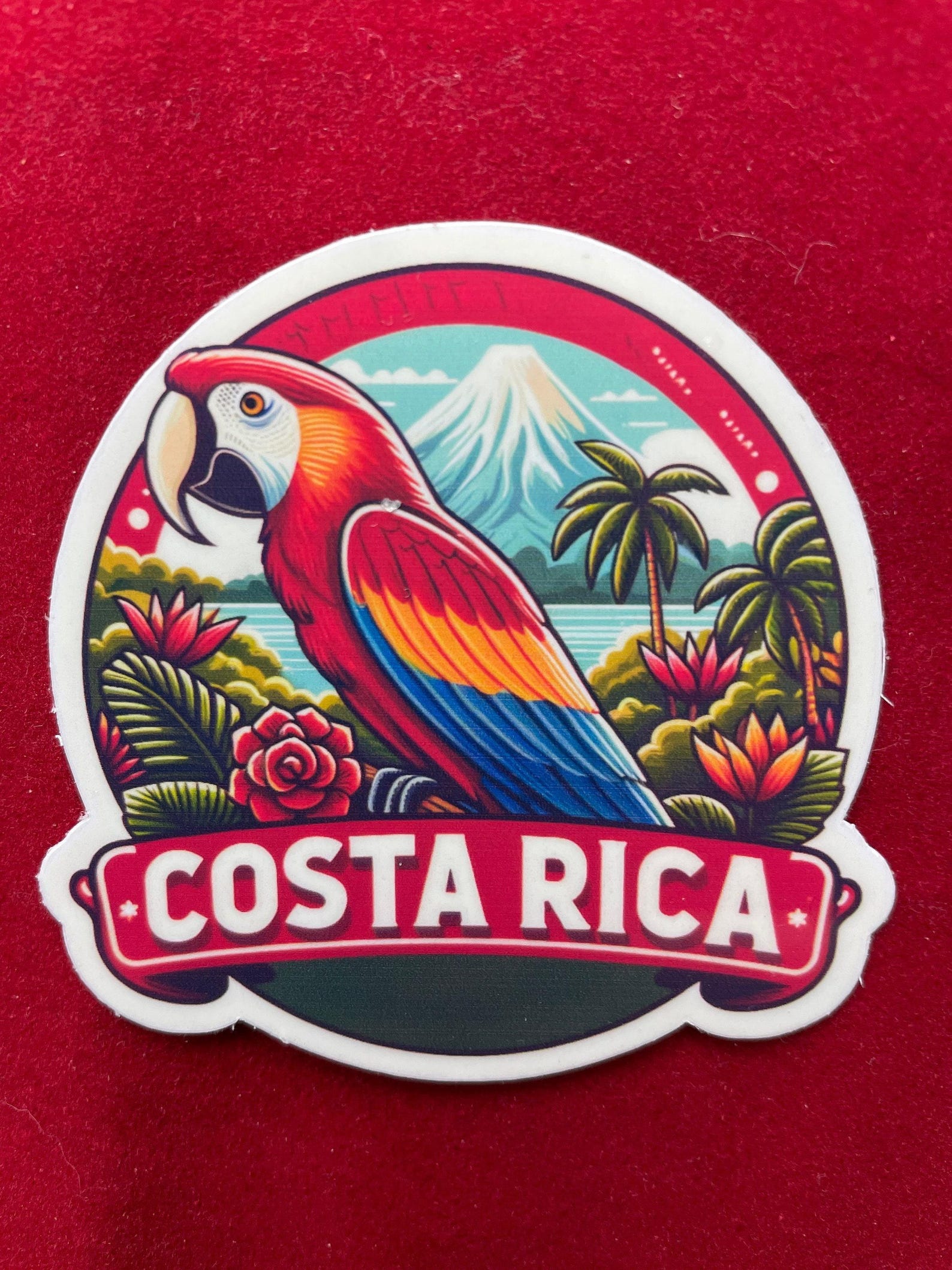 Costa Rica | Costa Rica Travel | Travel Decal | Waterproof Sticker ...