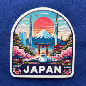 Japan | Japan Travel | Travel Decal | Waterproof Sticker | Suitcase ...