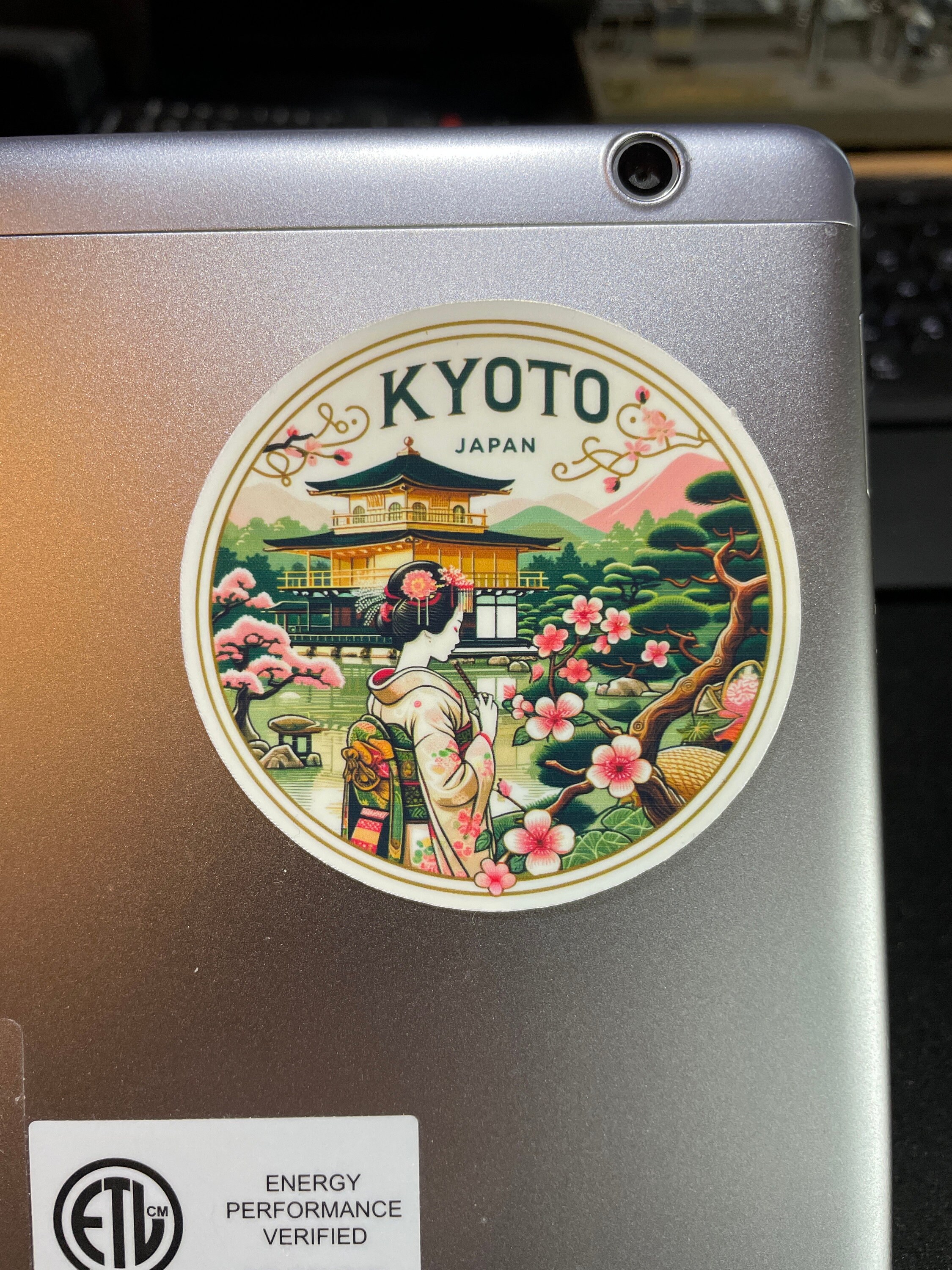 Kyoto, Stickers, Kyoto, Japan, Weatherproof Sticker, Travel Journal ...