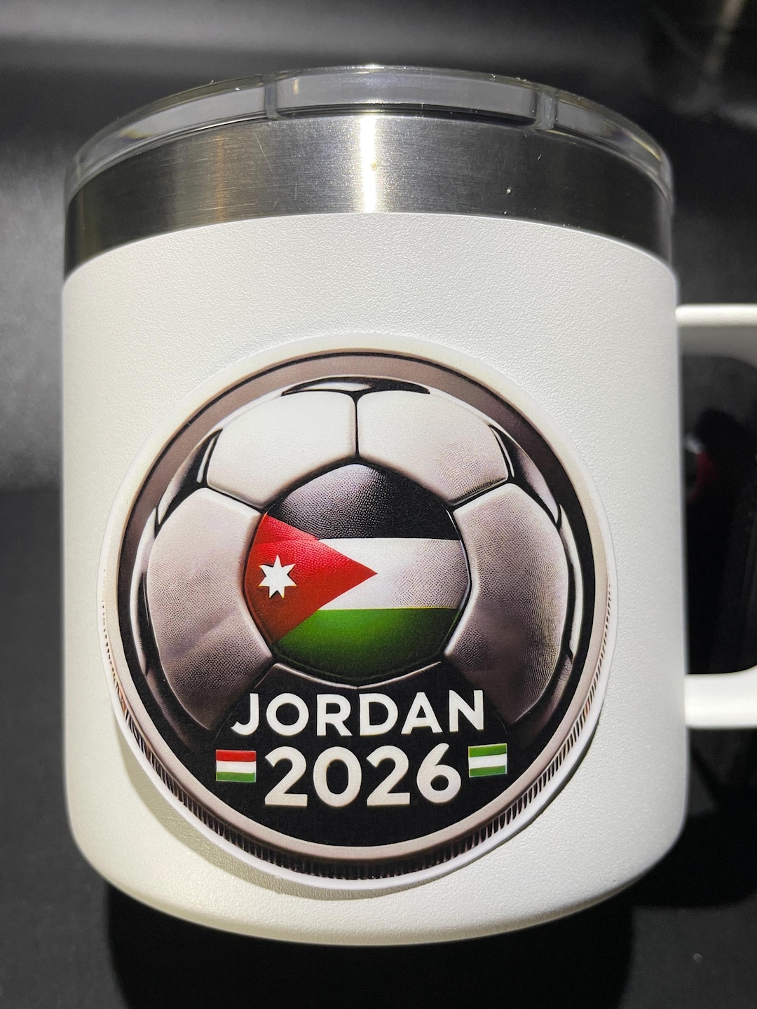 Jordan Soccer Ball Sticker 2026 • National Team Football Decal ...