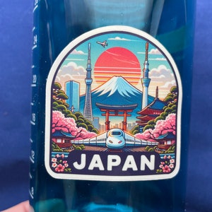 Japan | Japan Travel | Travel Decal | Waterproof Sticker | Suitcase ...