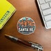 Santa Fe, New Mexico,stickers, Weatherproof Sticker, Travel Journal ...