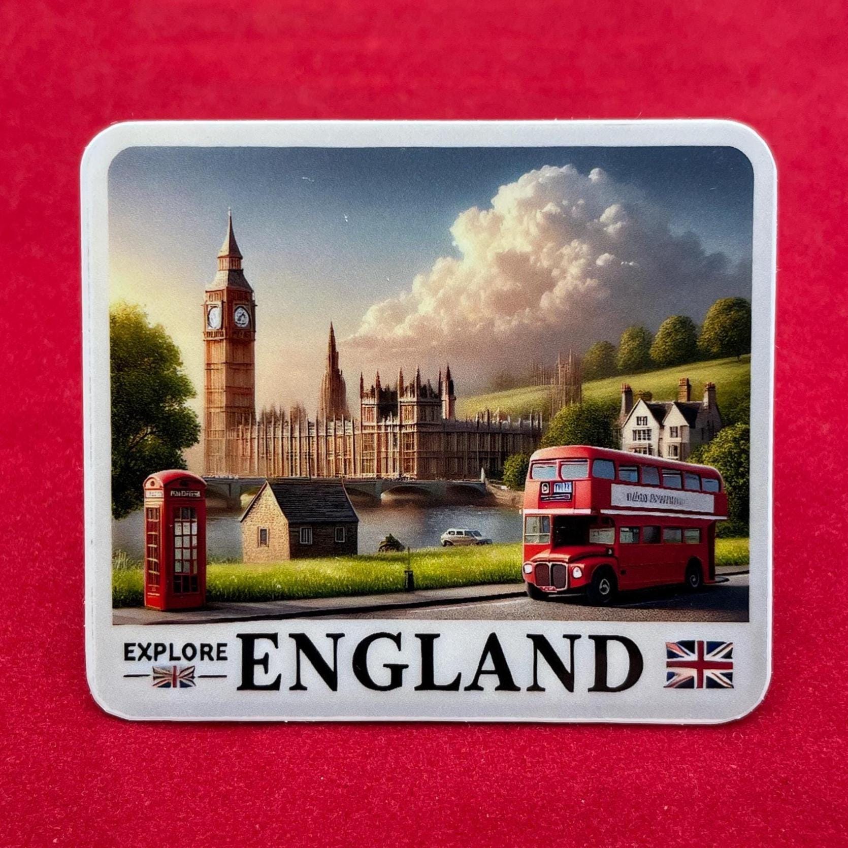England, Stickers, Weatherproof Sticker, Travel Journal, Suitcase ...