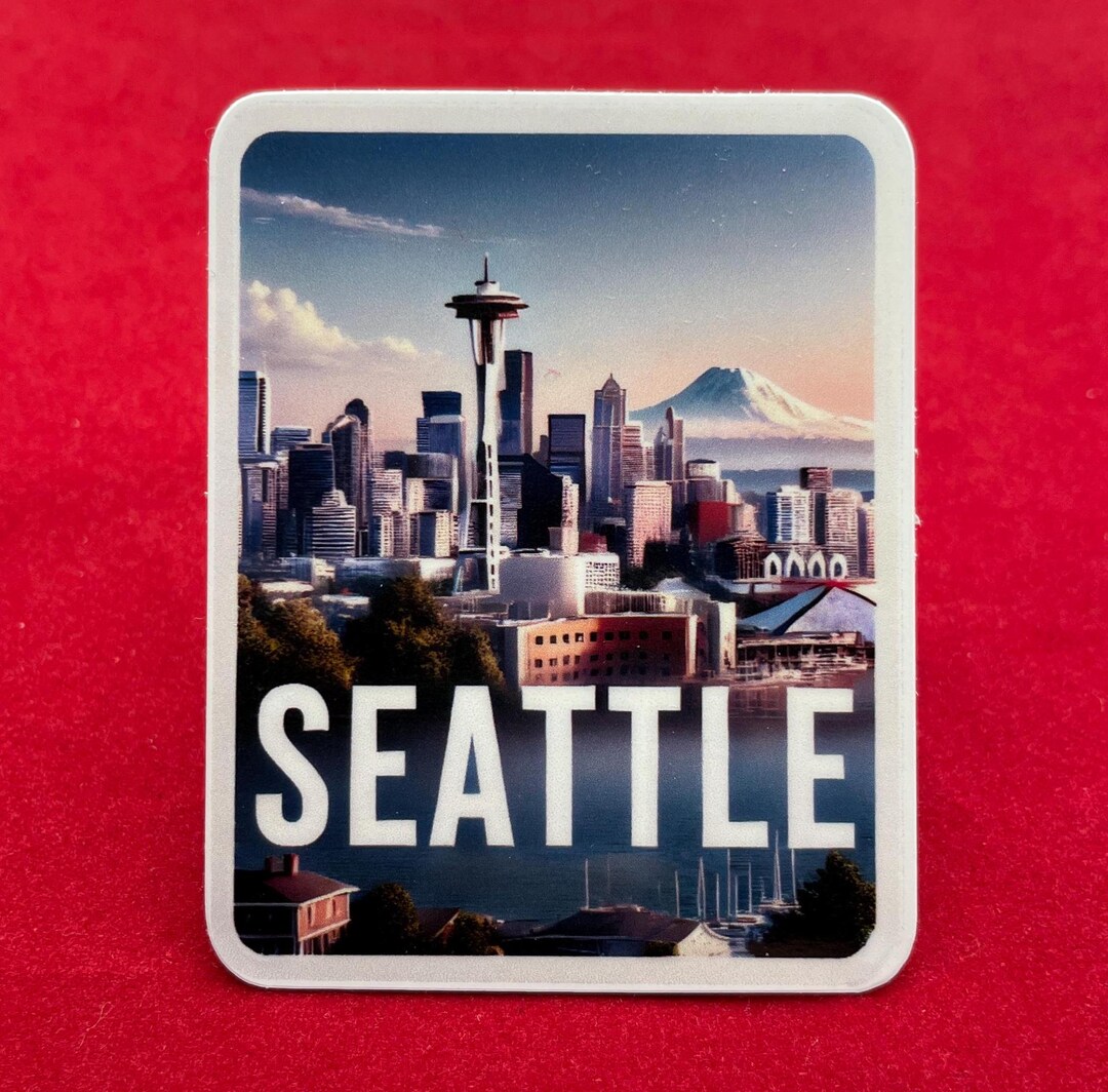 Seattle | Seattle Travel | Travel Decal | Waterproof Sticker | Seattle ...