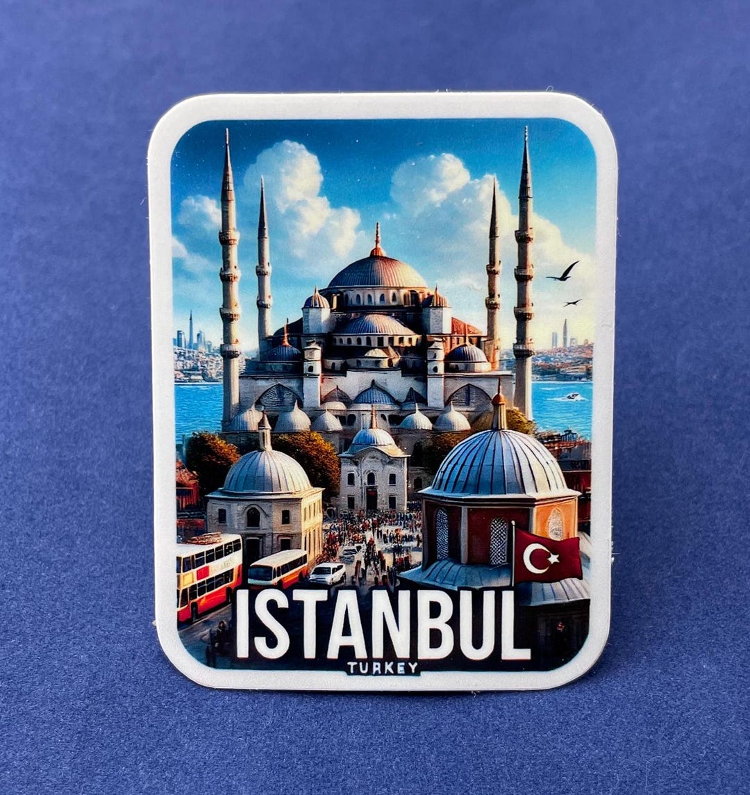 Istanbul,turkey, Stickers, Weatherproof Sticker, Travel Journal ...