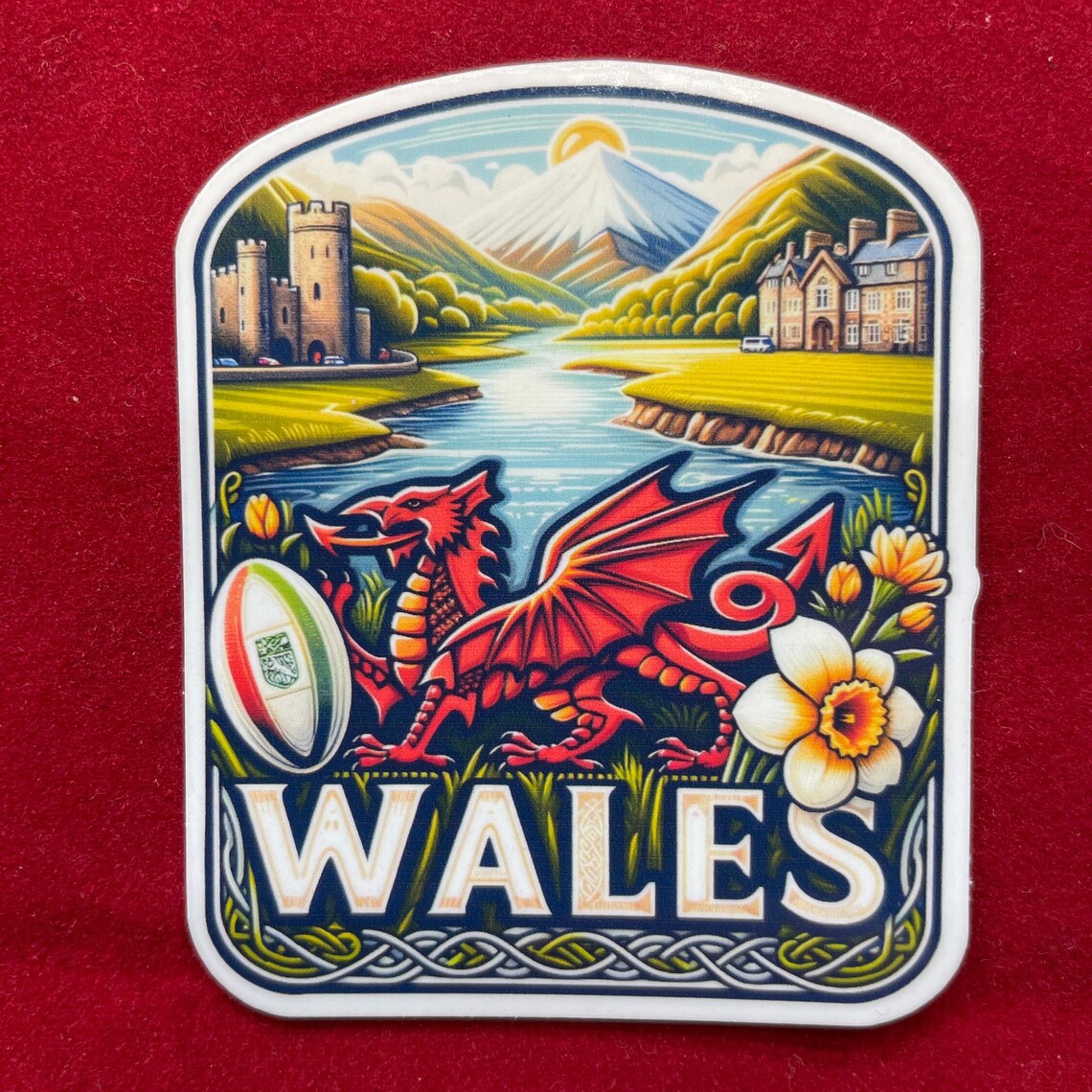 Wales Wales Travel Travel Decal Waterproof Sticker Wales Travel Sticker ...