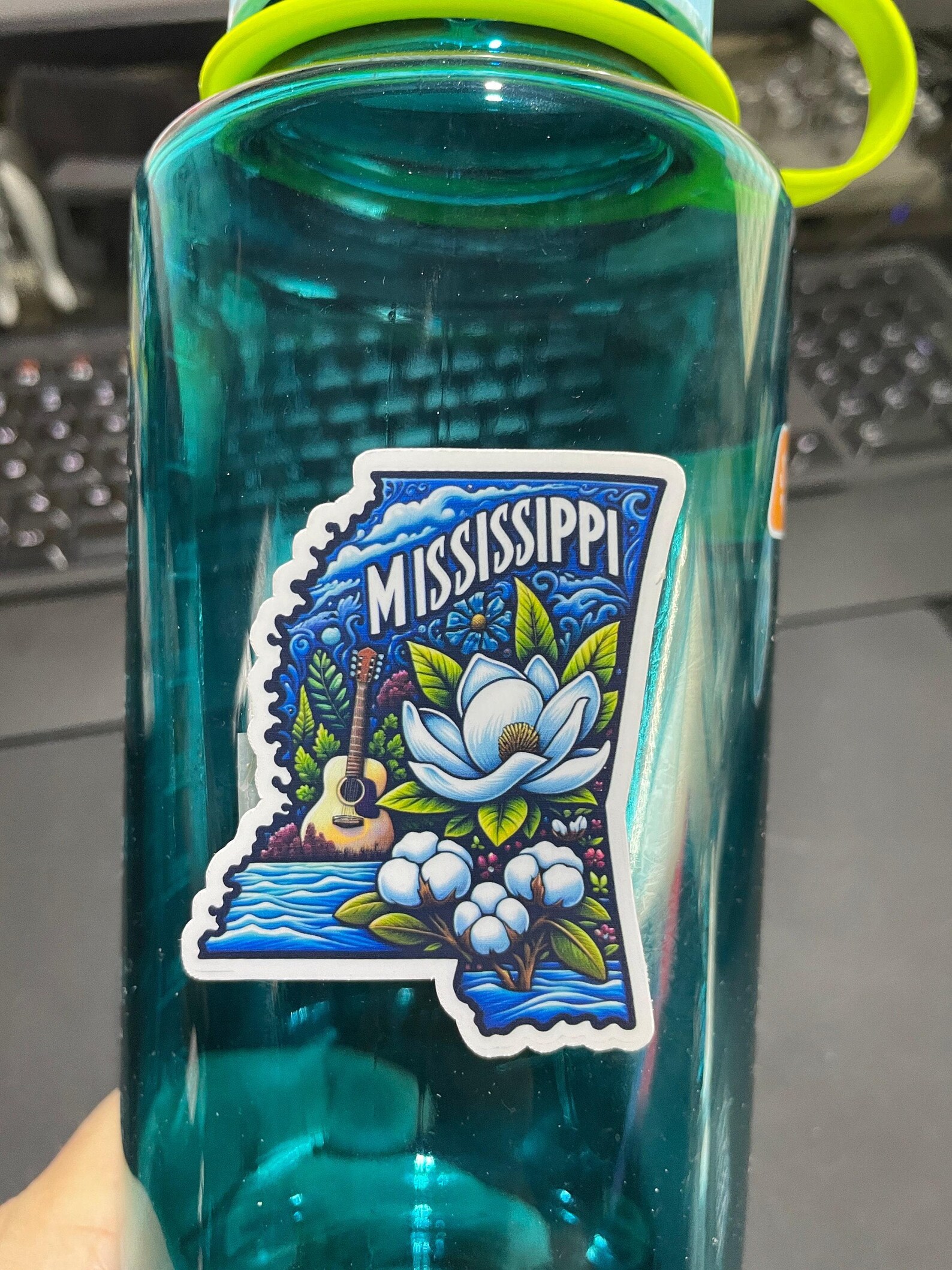 Mississippi, Stickers, Weatherproof Sticker, Travel Journal, Suitcase ...