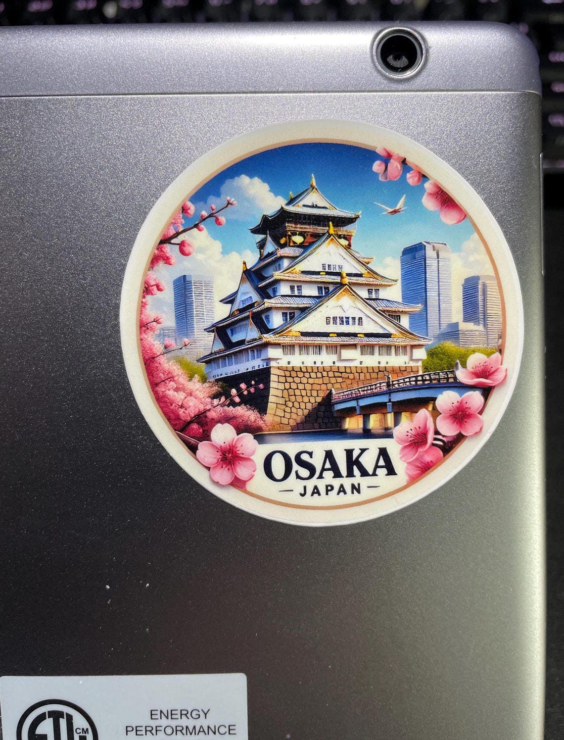 Osaka, Japan, Stickers, Osaka, Weatherproof Sticker, Travel Journal ...