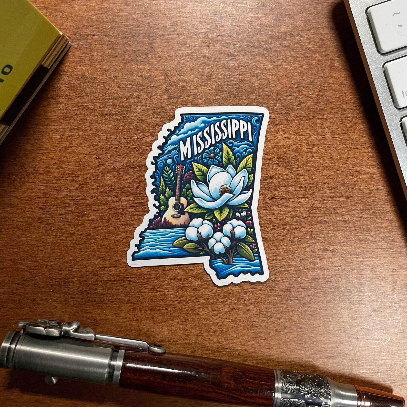 Mississippi, Stickers, Weatherproof Sticker, Travel Journal, Suitcase ...