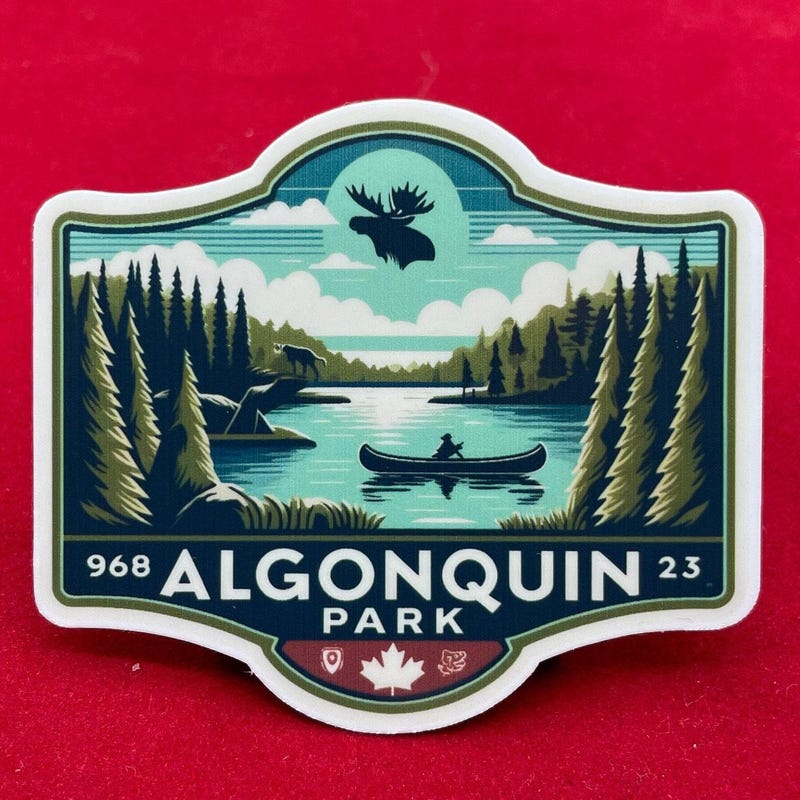 Stickers Algonquin Park - Etsy