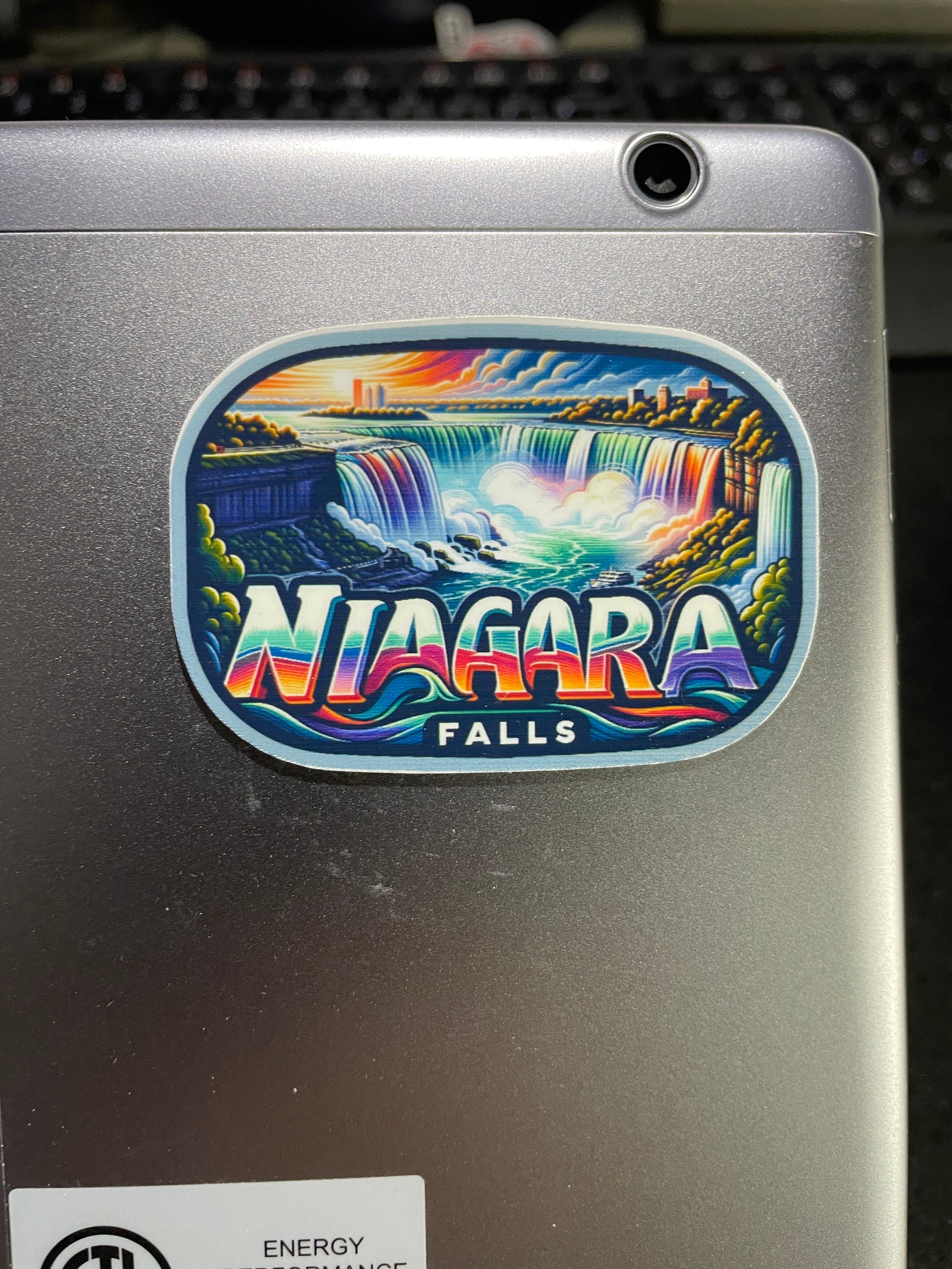 Niagara Falls, Stickers, Weatherproof Sticker, Travel Journal, Suitcase ...
