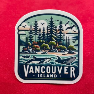 Vancouver Island, Stickers, Weatherproof Sticker, Travel Journal ...