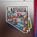 Nevada, Stickers, Weatherproof Sticker, Travel Journal, Suitcase ...