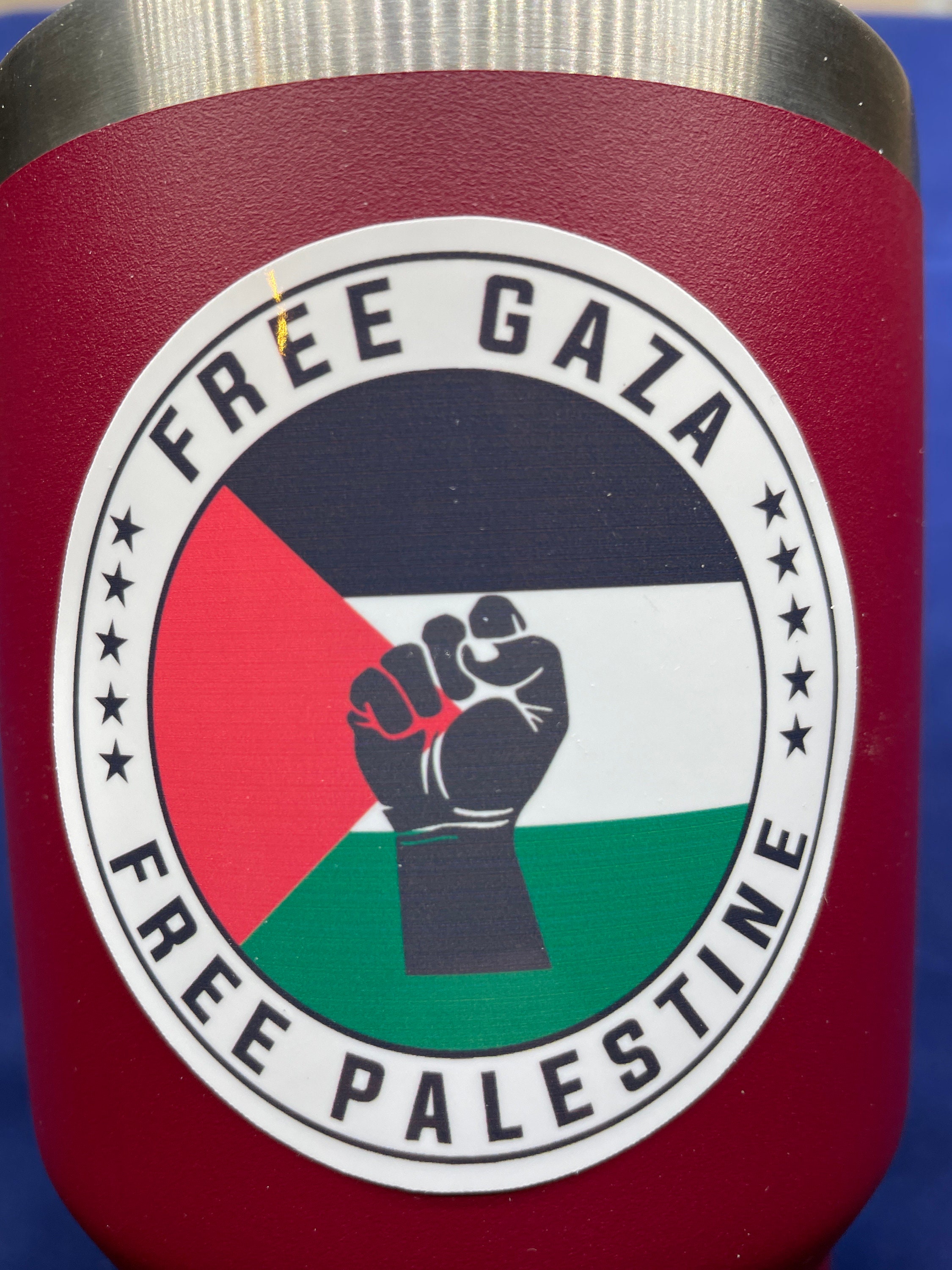 Palestine free Palestine Free Gaza Fist Sticker Palestine Sticker ...