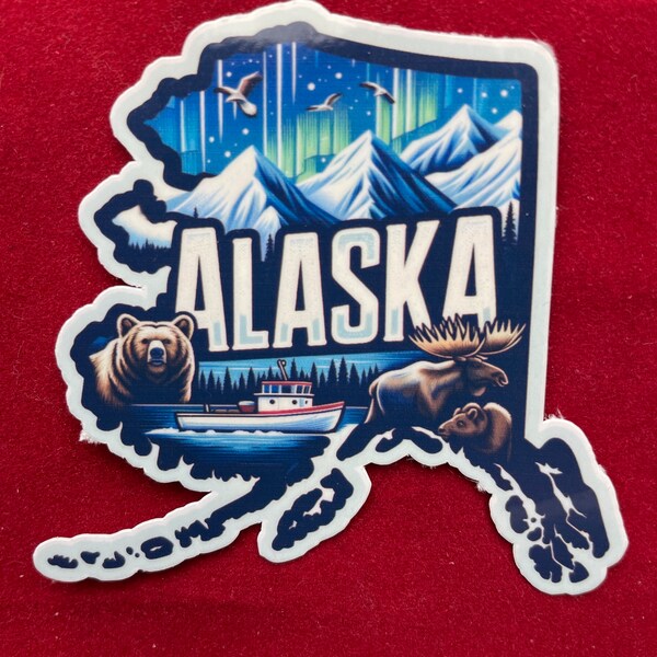 Alaska Decal - Etsy