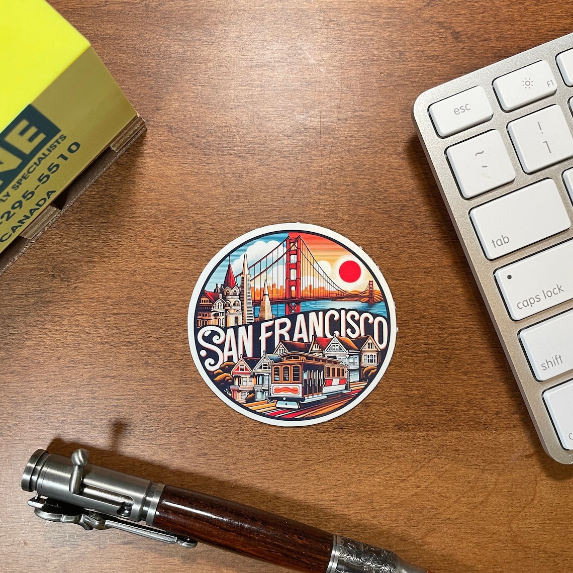 San Francisco San Francisco Travel Waterproof Sticker Travel Sticker ...