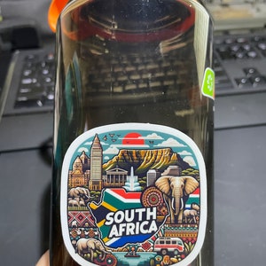 South Africa, Stickers, Weatherproof Sticker, Travel Journal, Suitcase ...