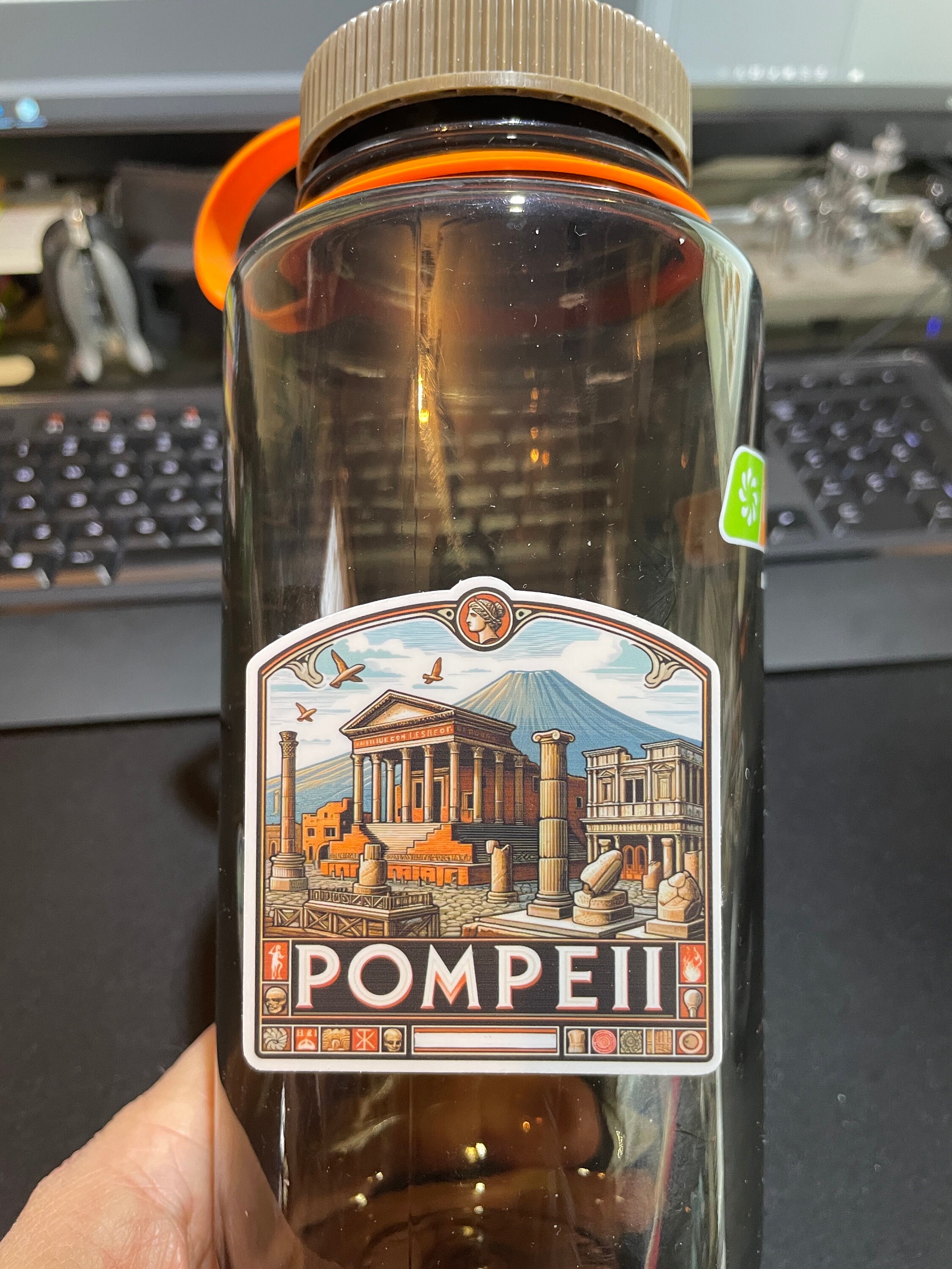Pompeii, Rome, Italy, Stickers, Weatherproof Sticker, Travel Journal ...