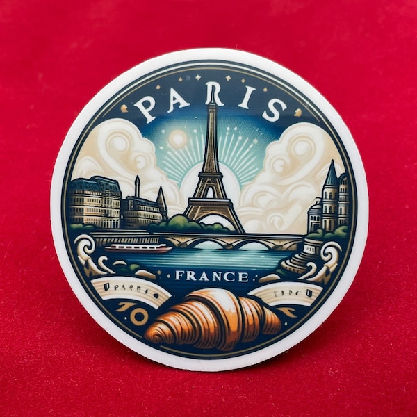 Paris Sticker - Etsy